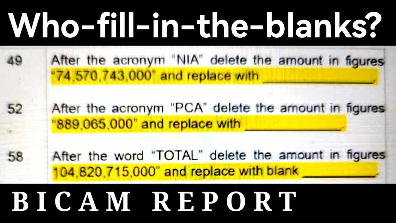 6 YEARS KULONG AT 1.2M ANG PARUSA SA NAG FILL IN THE BLANKS SA BICAM ...