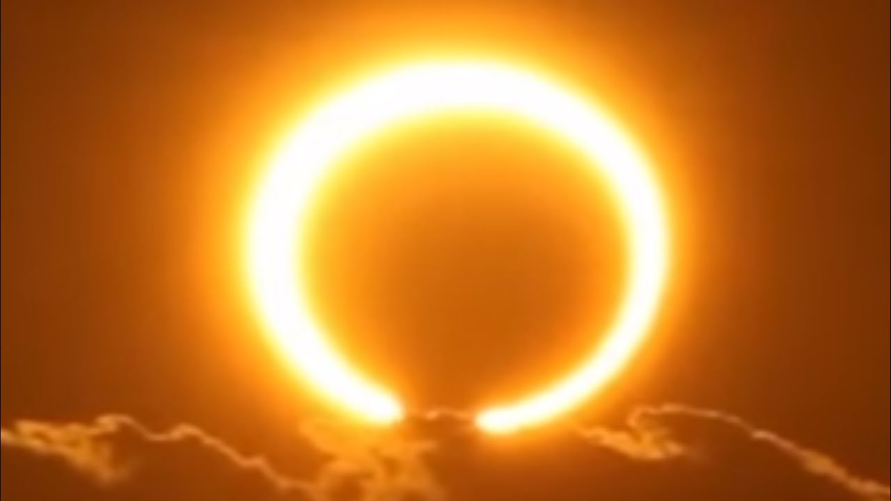 Annular eclipse in San antonio part 1 - YouTube