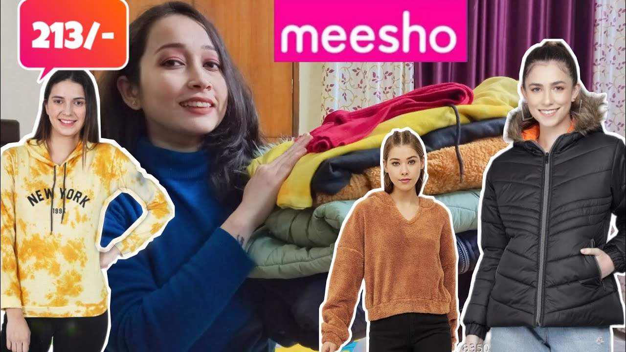 I Got Winter Wear From MEESHO 🤩 | Meesho Winter Wear Haul | Trendy ...