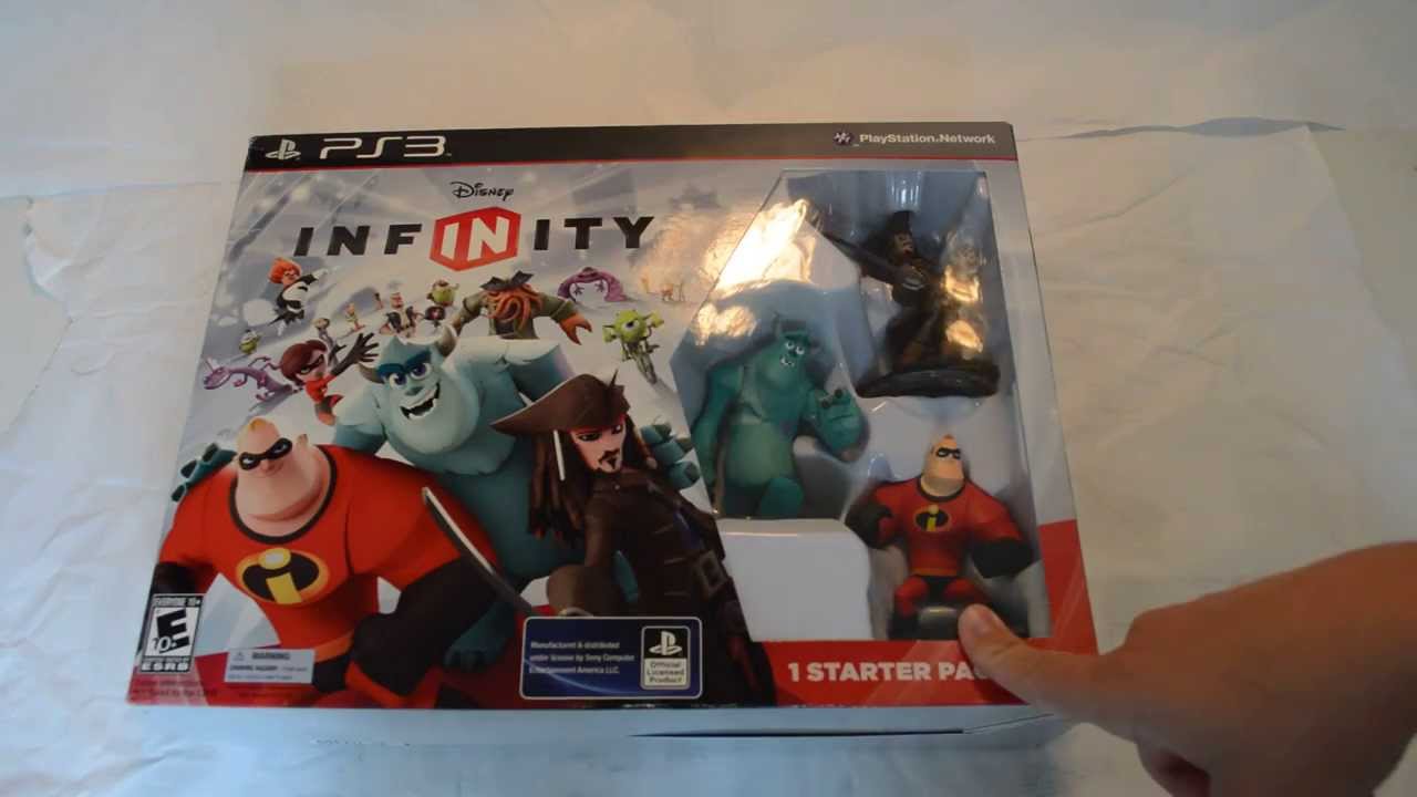 Disney infinity starter pack unboxing - YouTube