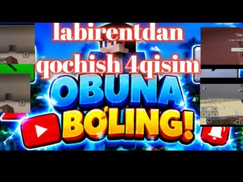 Labirintdan qochish 5qisim