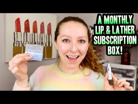 March 2023 Lips & Lather Subscription Box Unboxing! - YouTube