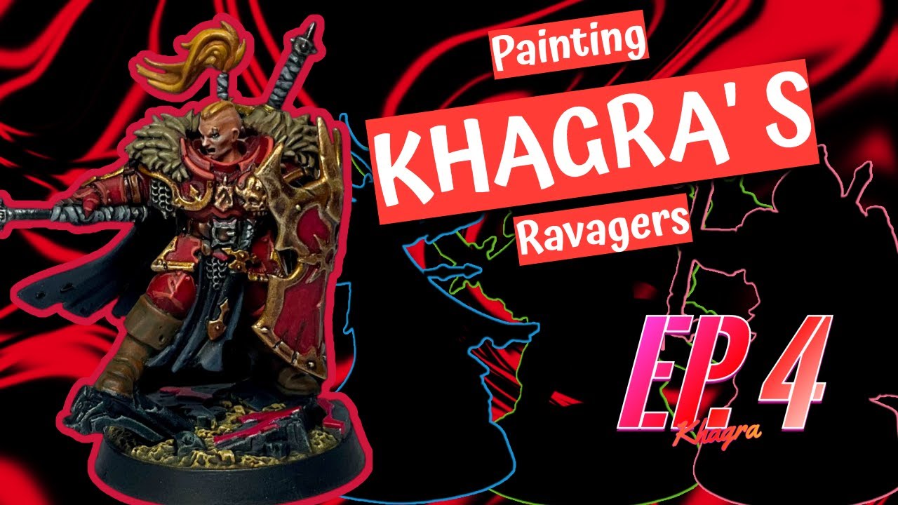 How to Paint Chaos Warriors of Khorne | Warhammer Underworlds | Khagra ...