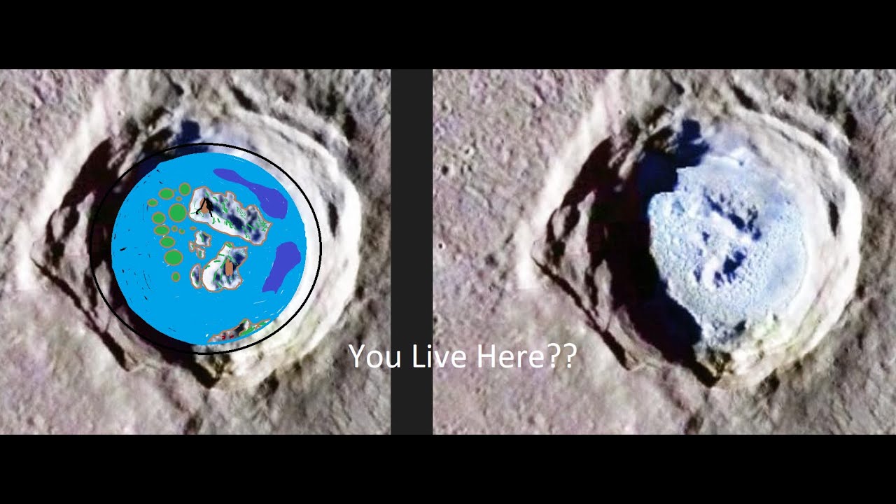 We live in Crater?! Look at this!! Over 40+ Biomes! #space #nasa # ...