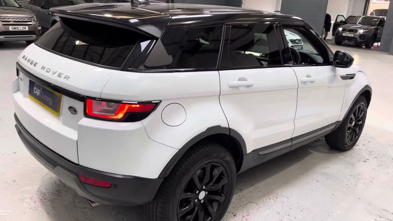Range Rover Evoque White With Black Roof