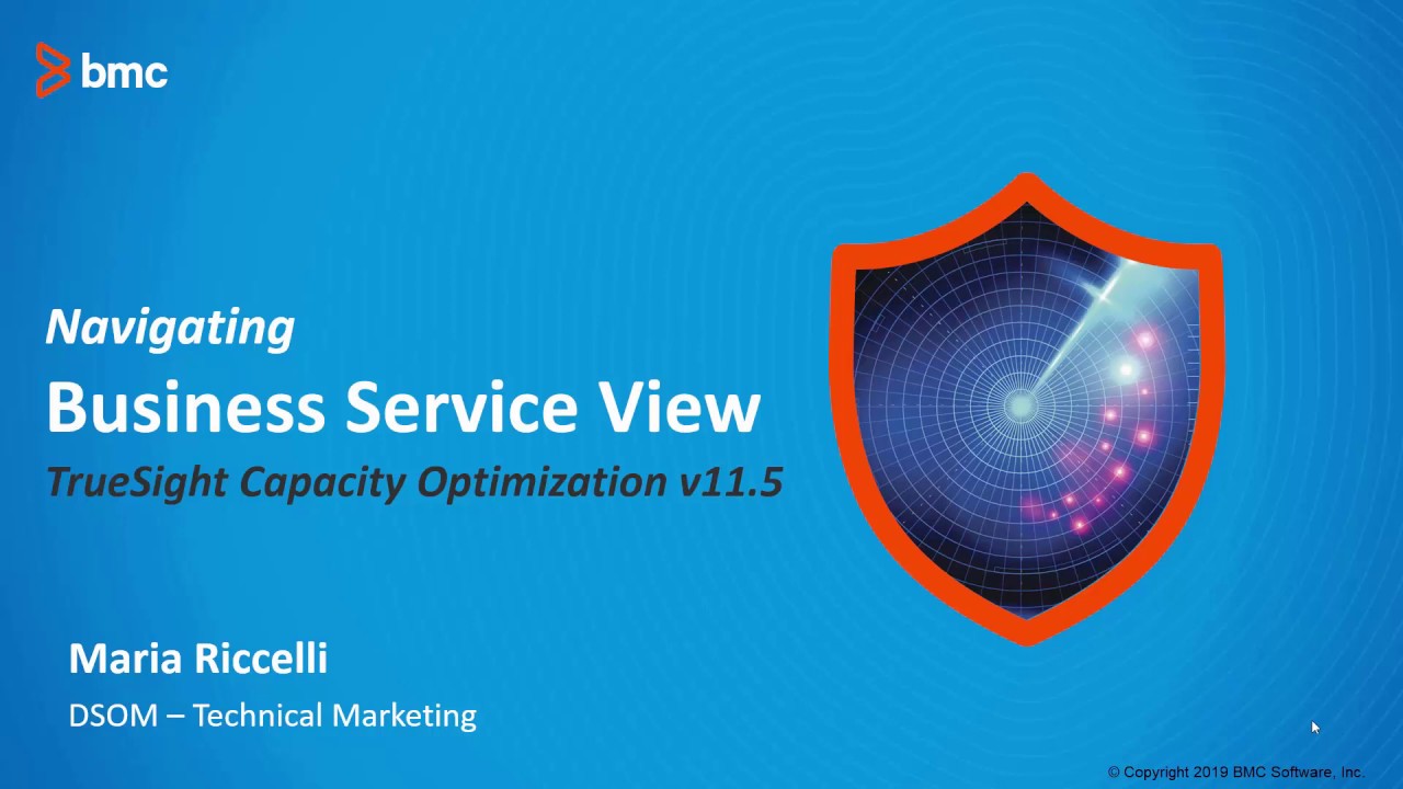 Navigating Business Service View | TrueSight Capacity Optimization ...