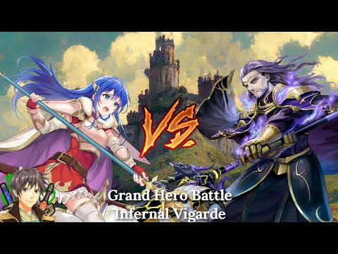 Fire Emblem Heroes - Caeda Emblem Team vs. Grand Hero Battle: Vigarde ...