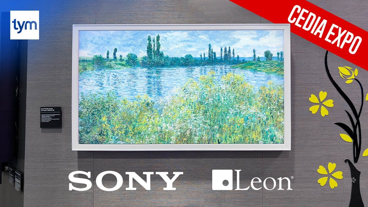 Sony Bravia Gets a Frame! - YouTube