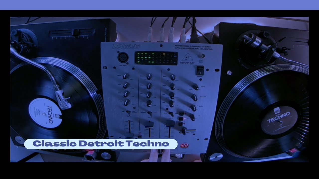 All Vinyl | Classic Techno with E-Dancer & Kevin Saunderson | Minimal ...