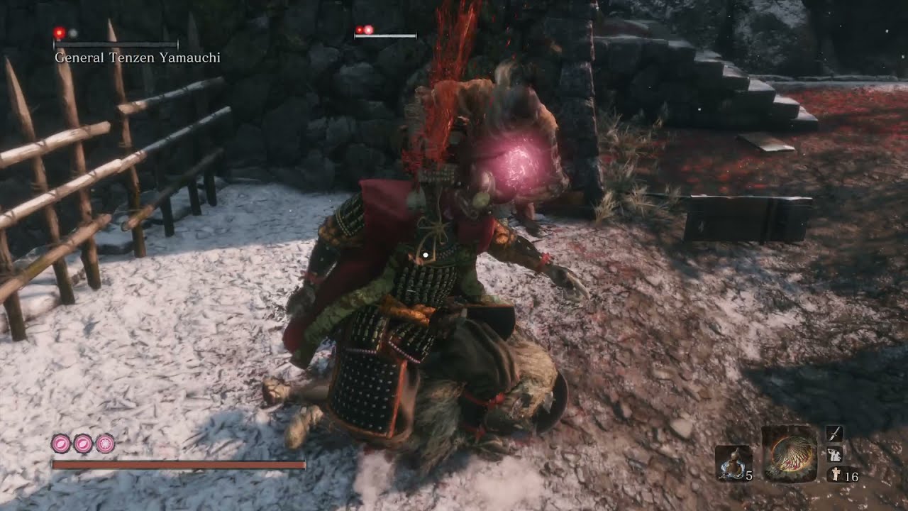 Sekiro™: Shadows Die Twice How to Kill General Tenzen Yamauchi - YouTube