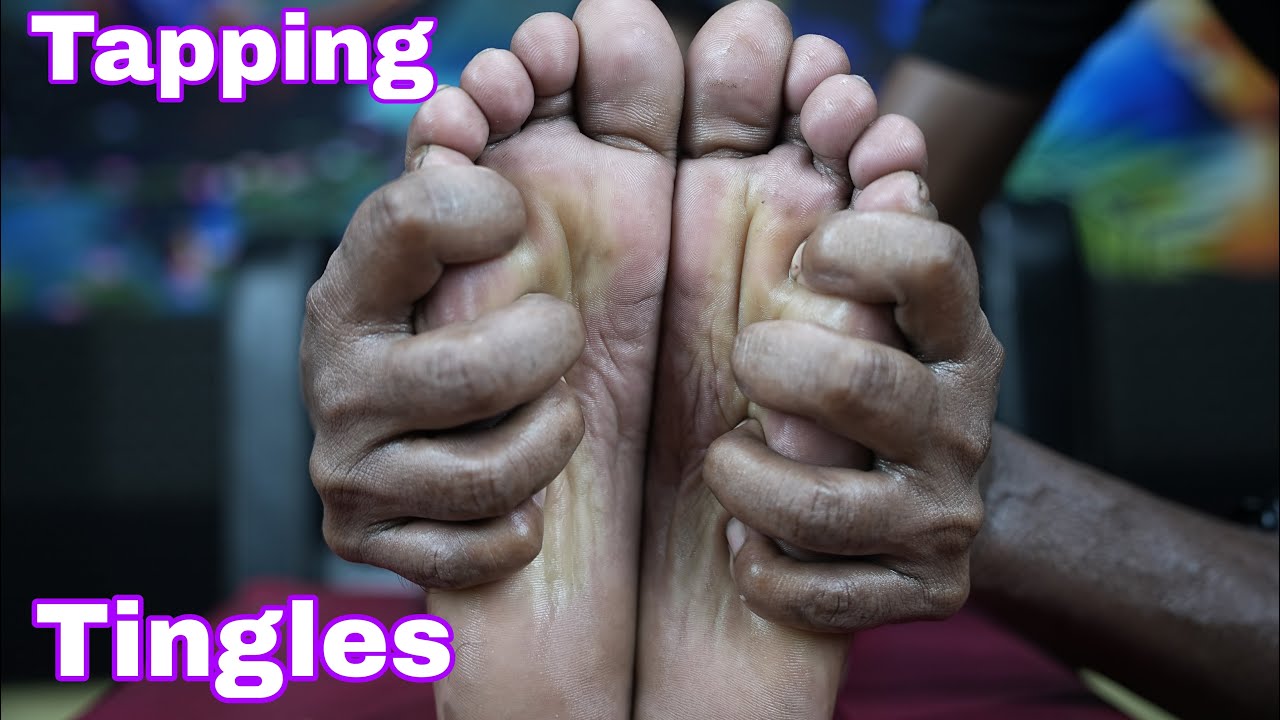 Lots Of Tingles From ASMR Foot Massage | Leg And Feet Massage ASMR ...