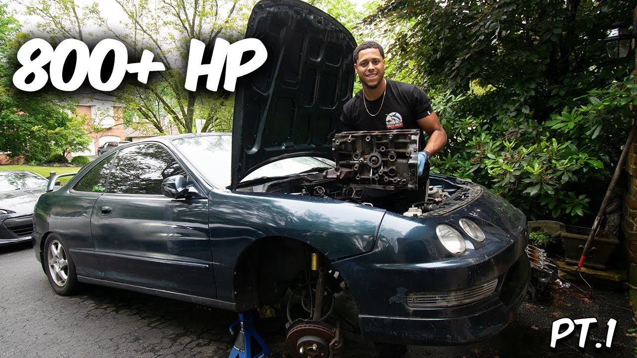 Fully Built TURBO Integra!! (pt.1) - YouTube