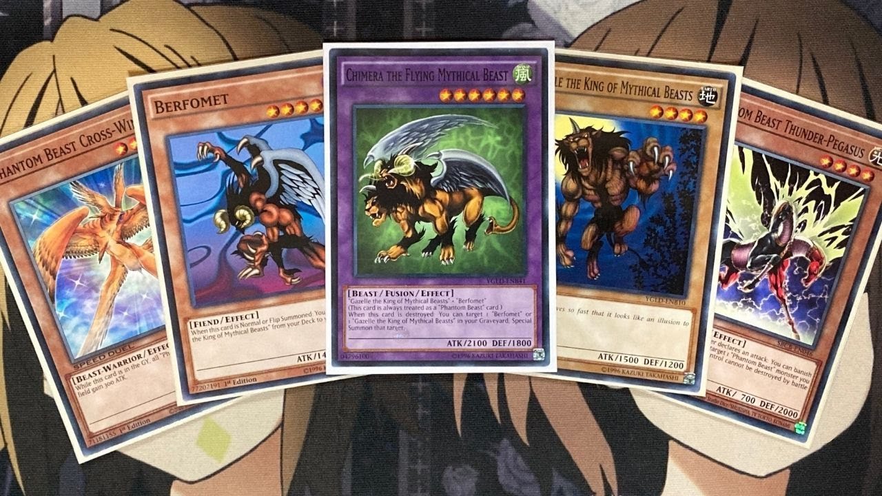 My Phantom Beast Yugioh Deck Profile for September 2021 - YouTube
