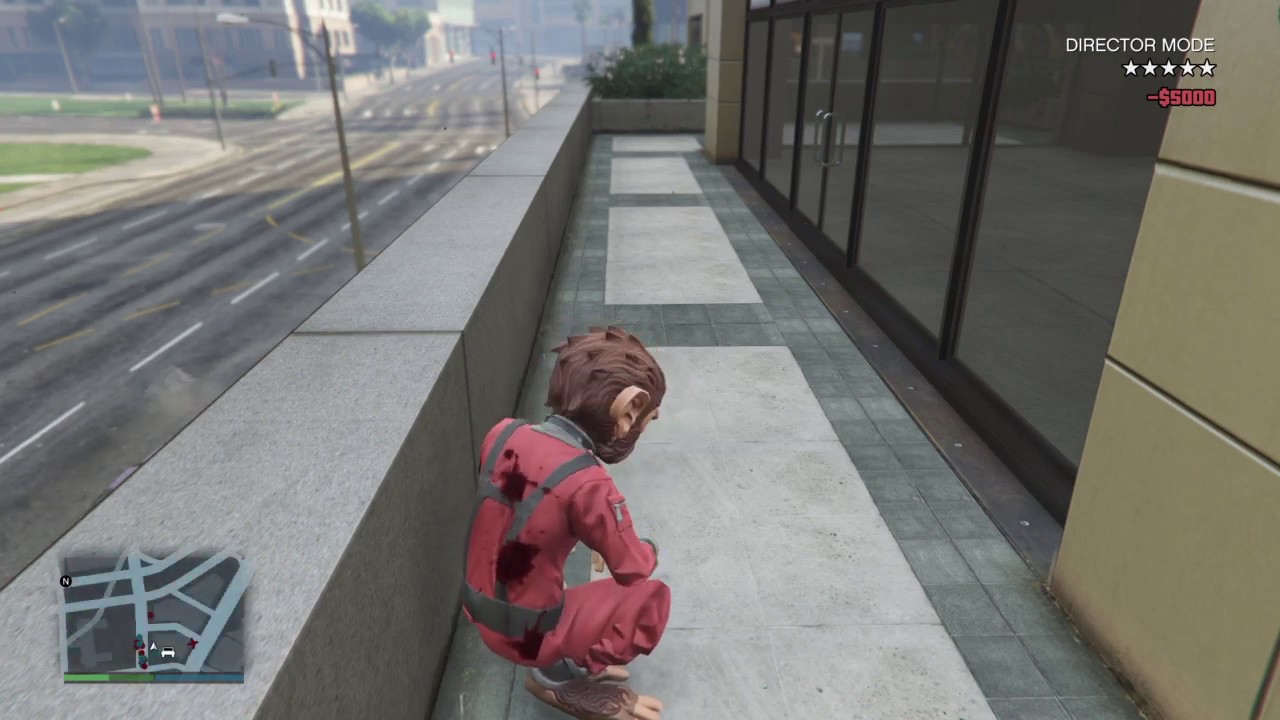 GTA 5 Pogo The Space Monkey Escaping The Cops [NO Weapons] (Action ...