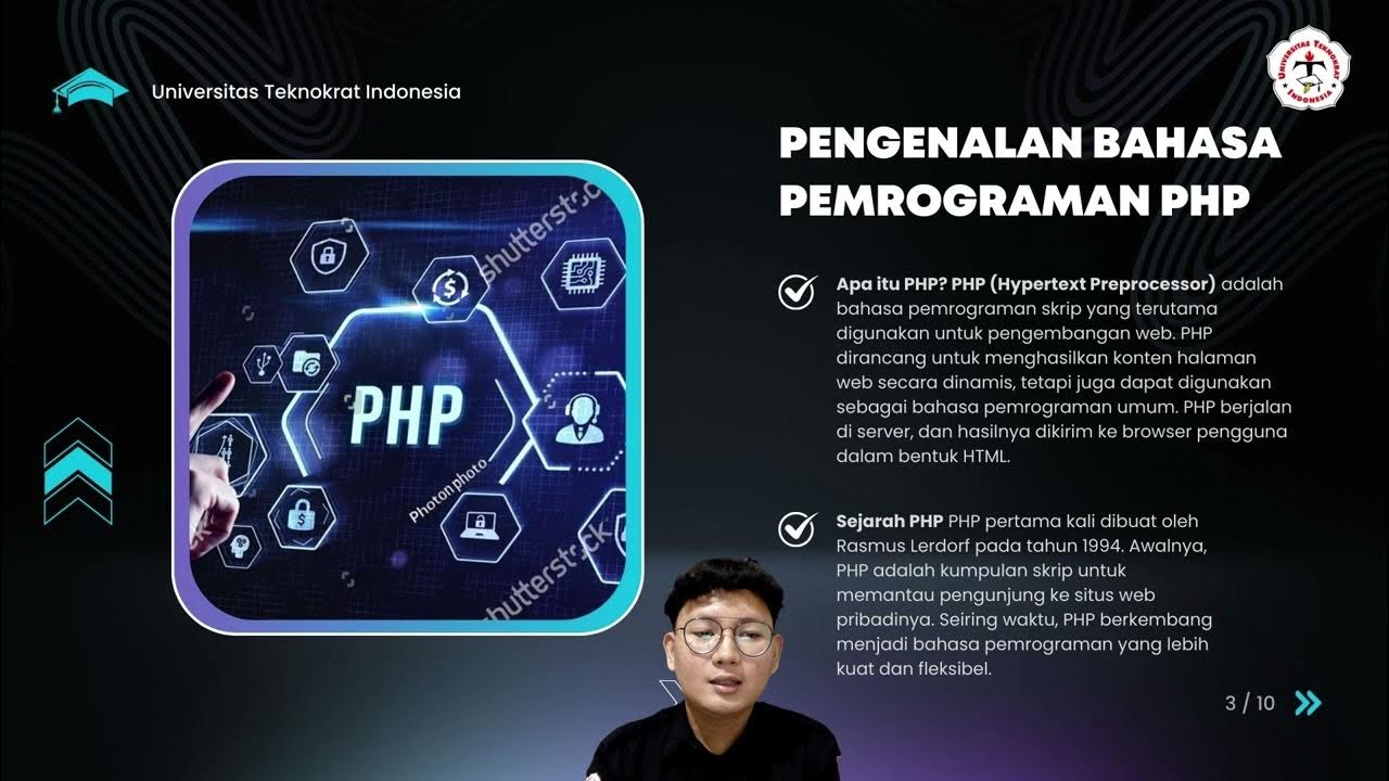 Pemrograman Web penjelasan singkat mengenai PHP - YouTube