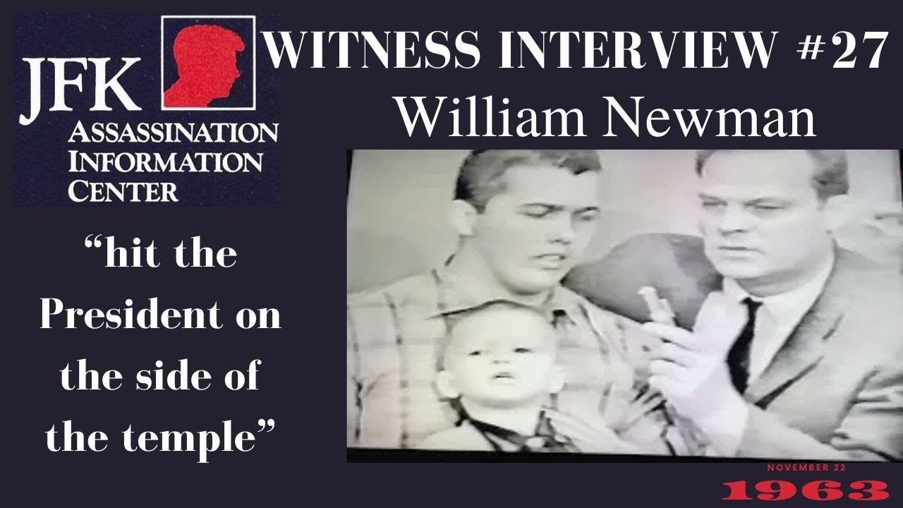 JFK Assassination Witness Interview, Episode 27 - William Newman - YouTube