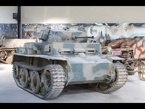Saumur Tank Museum World War 2 German Panzer Mk. II Walk Around - YouTube