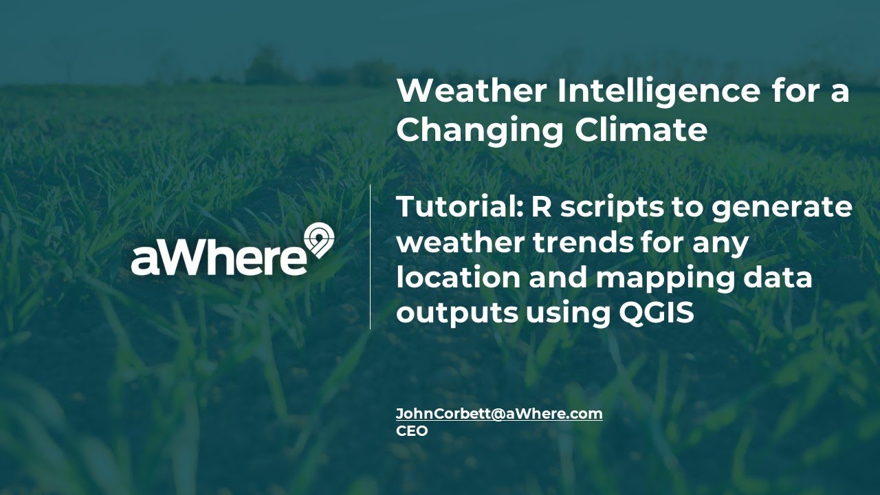 Tutorial - R scripts for weather trends and mapping weather parameters ...