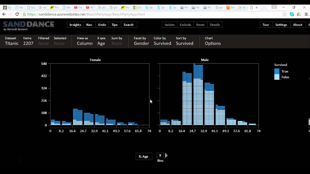 Microsoft Power BI SandDance - YouTube