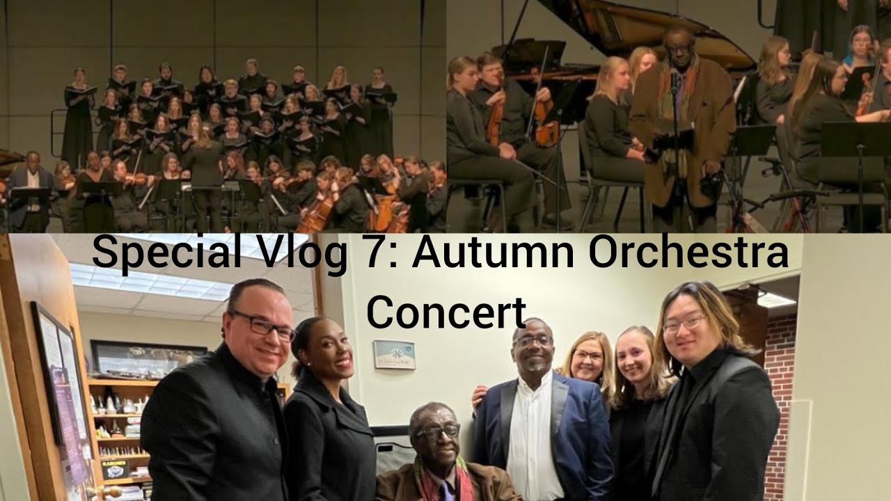 Special Vlog 7: Autumn Orchestra Concert - YouTube