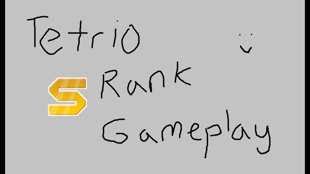 Tetrio S Rank Gameplay - YouTube