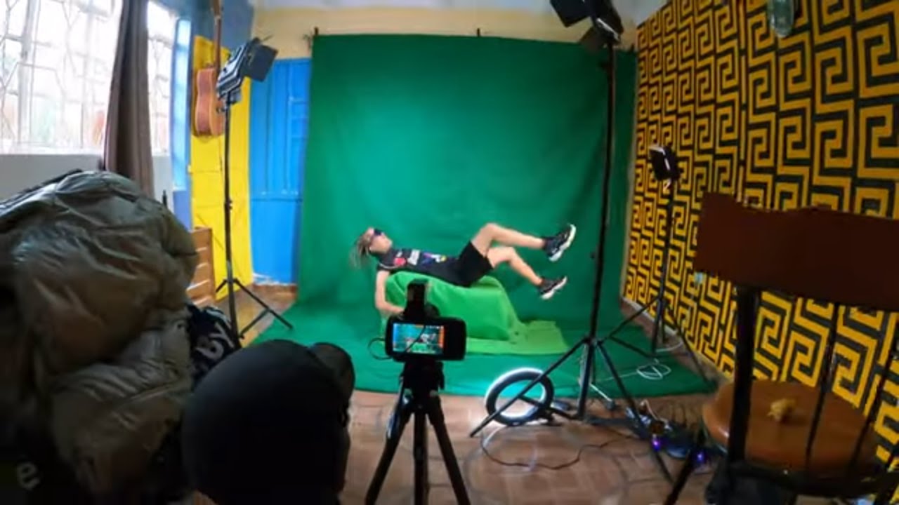 BEHIND the SCENES of our MUSIC VIDEO SHOOT - YouTube