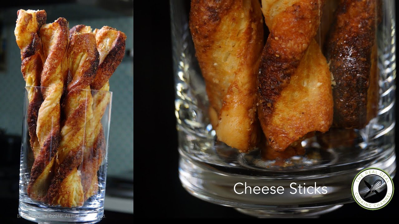 Cheese Sticks Recipe – Bruno Albouze - YouTube