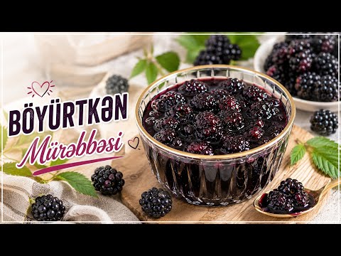 BÖYÜRTKƏN MÜRƏBBƏSİ / ВАРЕНЬЕ ИЗ ЕЖЕВИКИ / QIŞA HAZIRLIQ