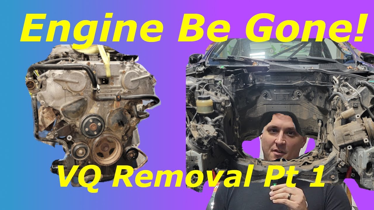 Never been easier! DIY engine removal (part 1) - YouTube