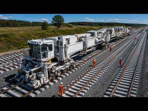 Extreme Railway Engineering | High-Speed Rail Construction & Smart Technology