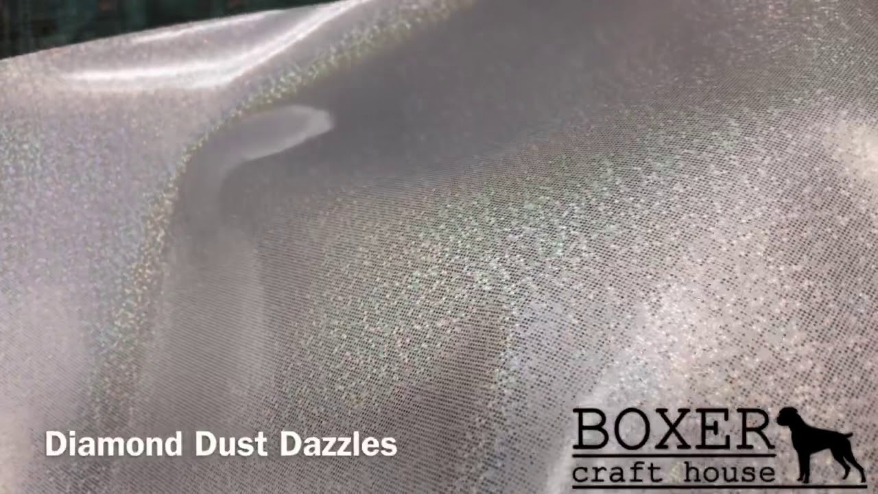 Diamond Dust Dazzles Vinyl from Boxer Craft House - YouTube