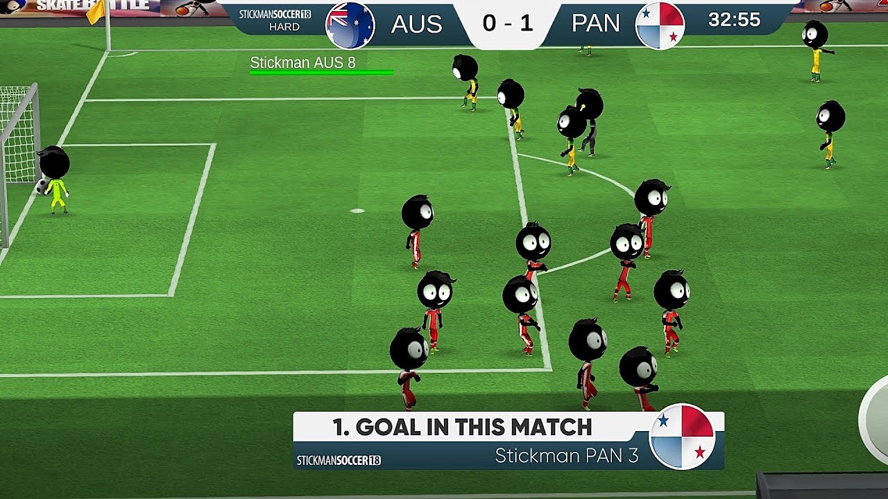 Stickman Soccer 2018 Gameplay #1 - YouTube