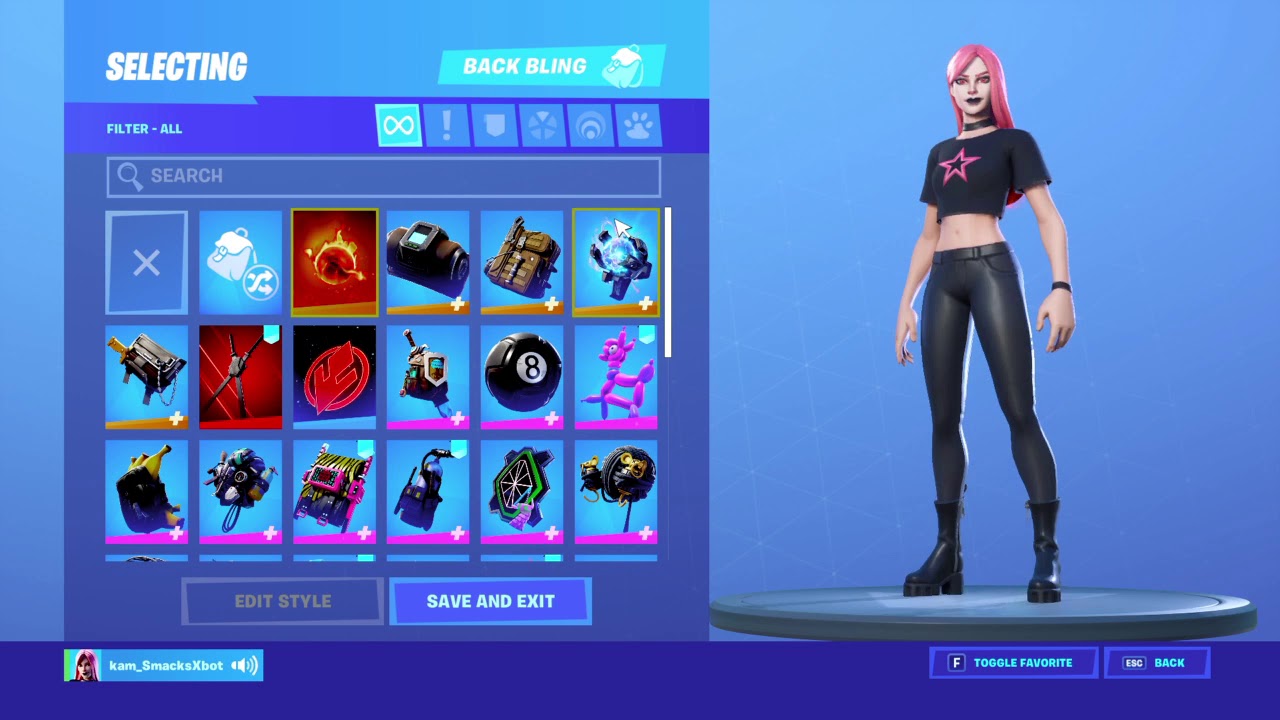 My fortnite 700 Dollar locker - YouTube