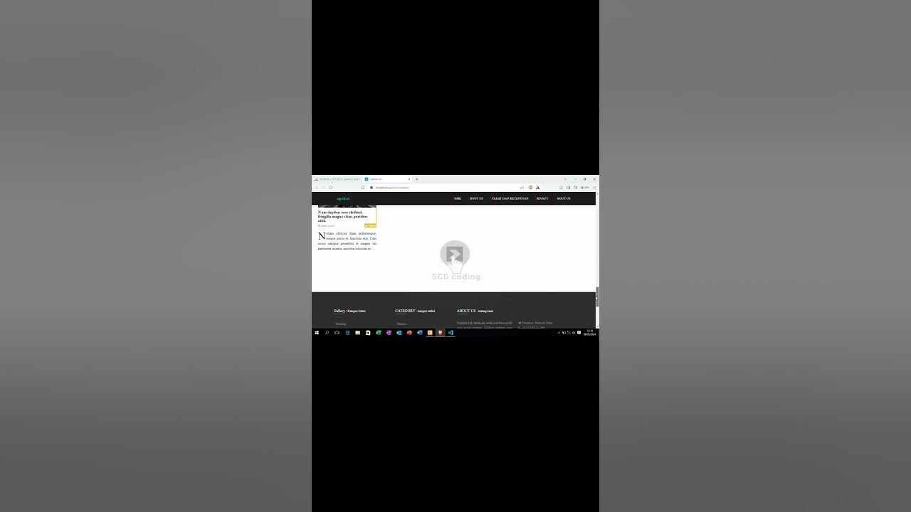 Aplikasi Sistem Informasi CMS berbasis web Free Part 2 #shorts - YouTube