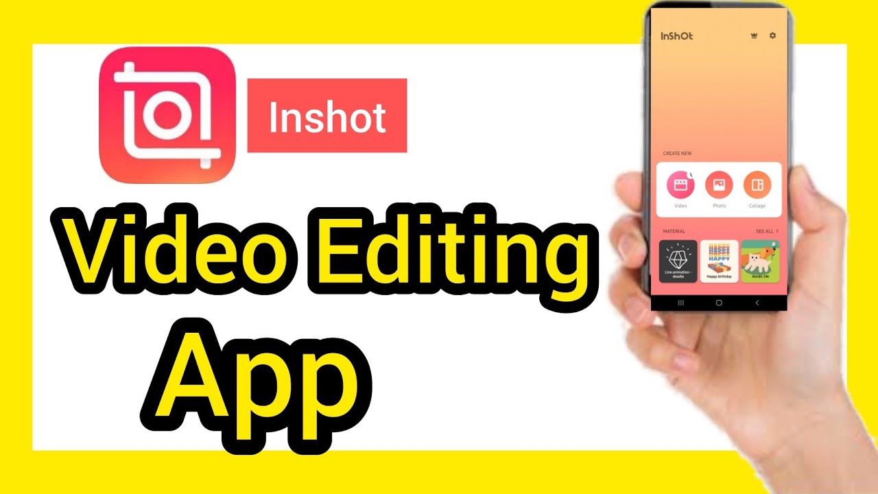 Inshot || How to edit a video ||Inshot video editor || Inshot app me ...