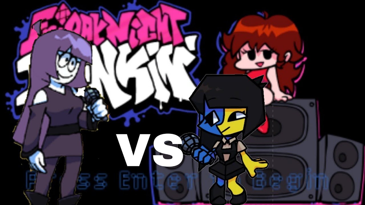 fnf mod lila vs ena - YouTube
