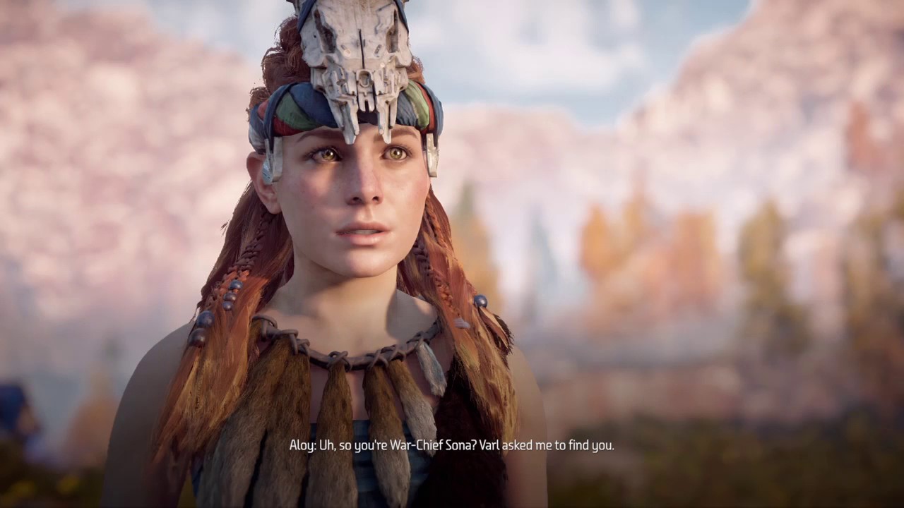 HZD: Aloy meets Sona - YouTube