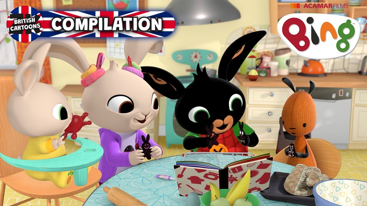 Bing & Coco’s Fun Days 🥳 Baking & Dress-Up | Bing Full Episode ...