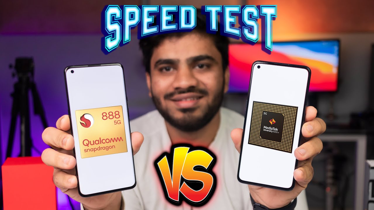 Snapdragon vs MediaTek {SD 888 vs DM 1000+} Flagships Processor 🔥SPEED ...