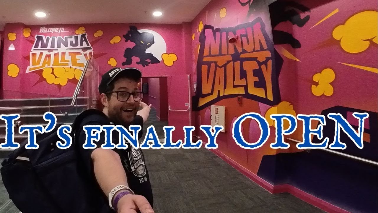 Ninja Valley is open, but can I ninja? - YouTube