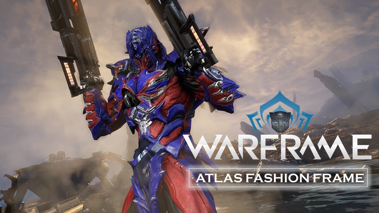 WARFRAME 2022: Atlas Fashion Frame - OPTIMUS PRIME - YouTube