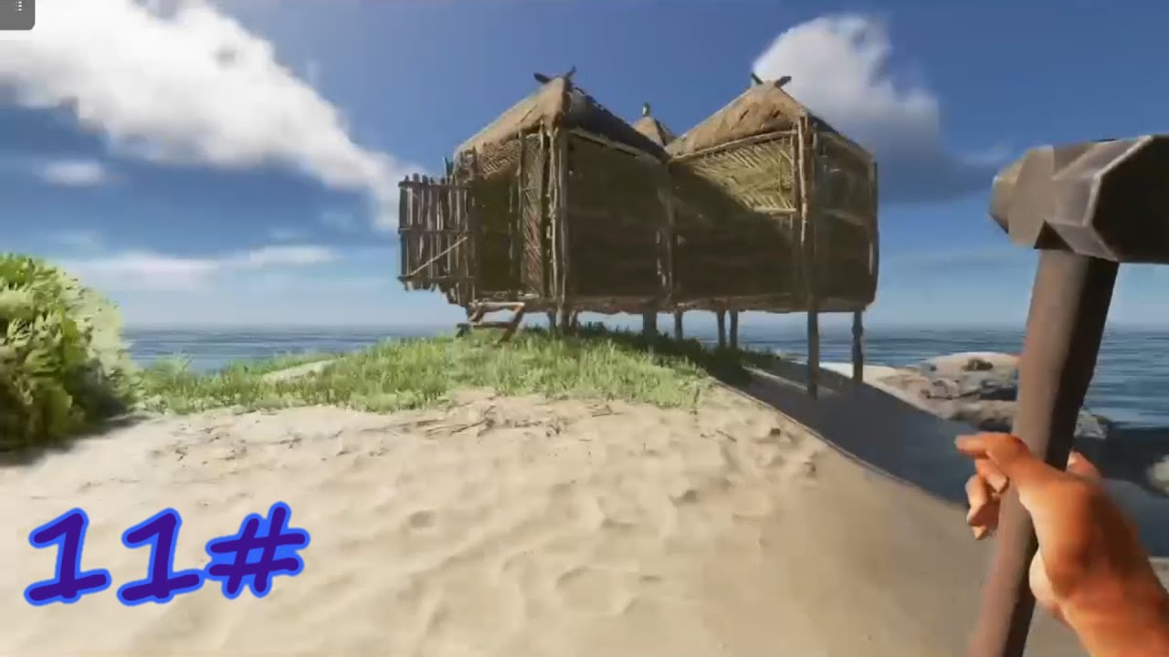 Stranded deep #11 Unser Haus ist vollendet - YouTube