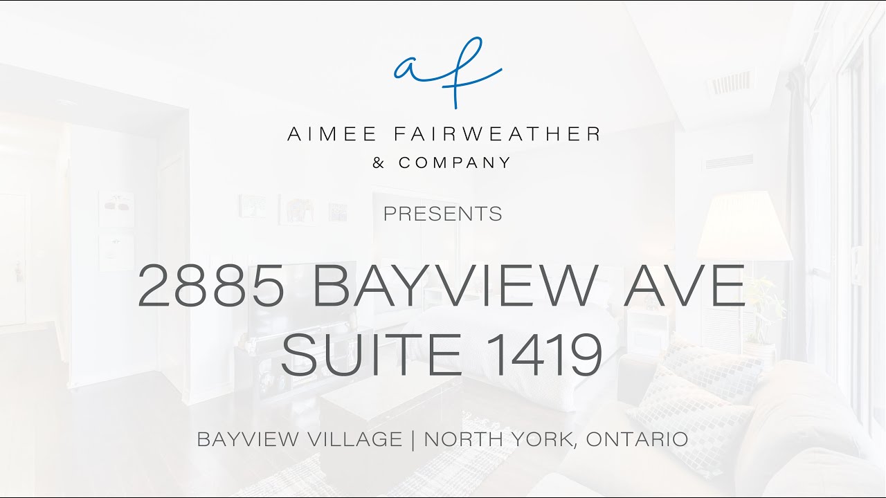 2885 Bayview Ave #1419 | Bayview Village | North York - YouTube