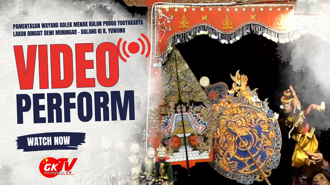 PAGELARAN WAYANG GOLEK MENAK YOGYAKARTA LAKON RINGGIT DEWI MUNINGAR ...