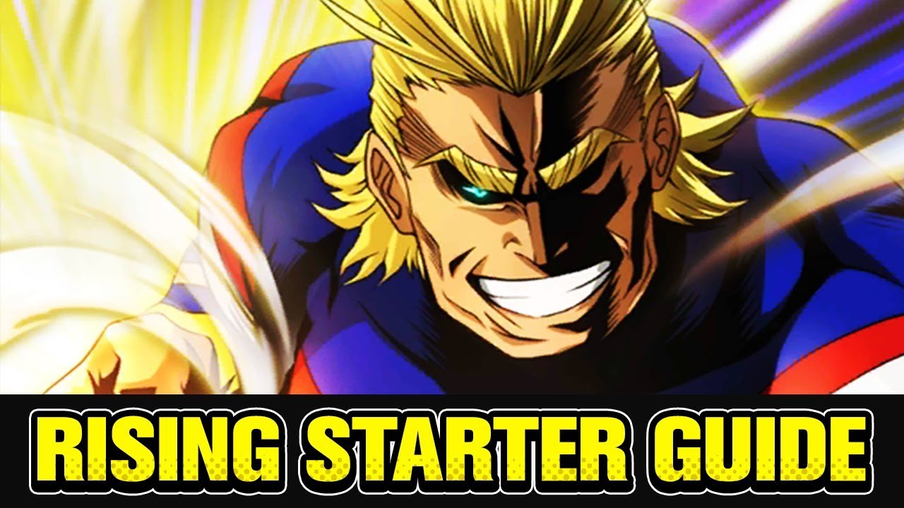 Starter Guide to My Hero Academia SMASH RISING! [Timestamps in ...