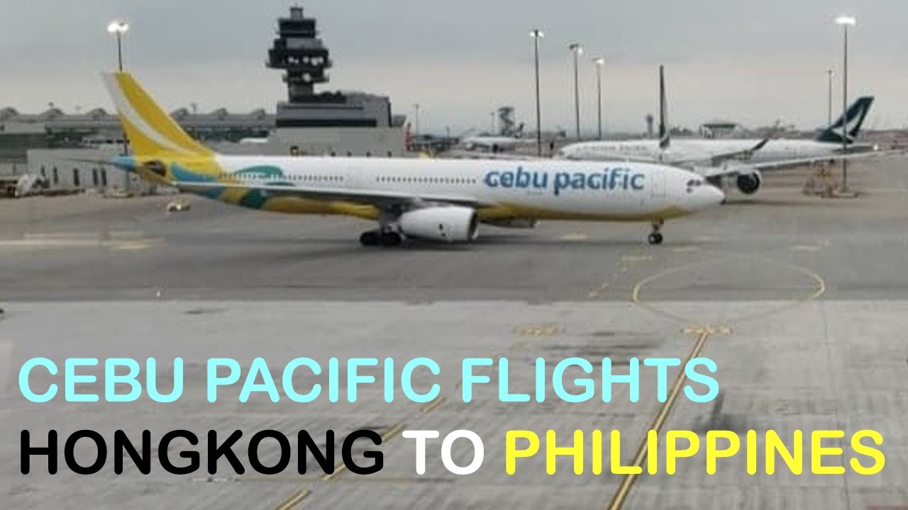 CEBU PACIFIC FLIGHT 5J 113 TAKE OFF & LANDING TO PHILIPPINE'S - YouTube