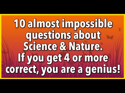 Science & Nature Trivia Quiz - YouTube