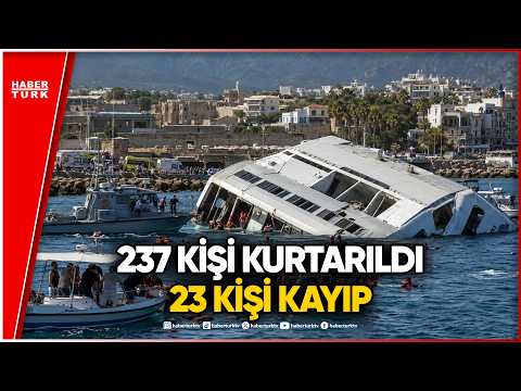 Girne Açıklarında Yolcu Gemisi Battı: Batan Gemi Girne'den Taşucu'na Gidiyordu!