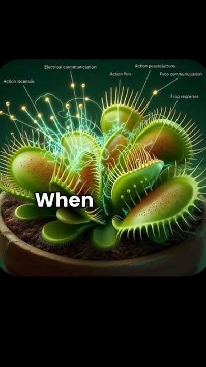 Plant Eats Fly With Electric Signals Venus Flytrap Youtube