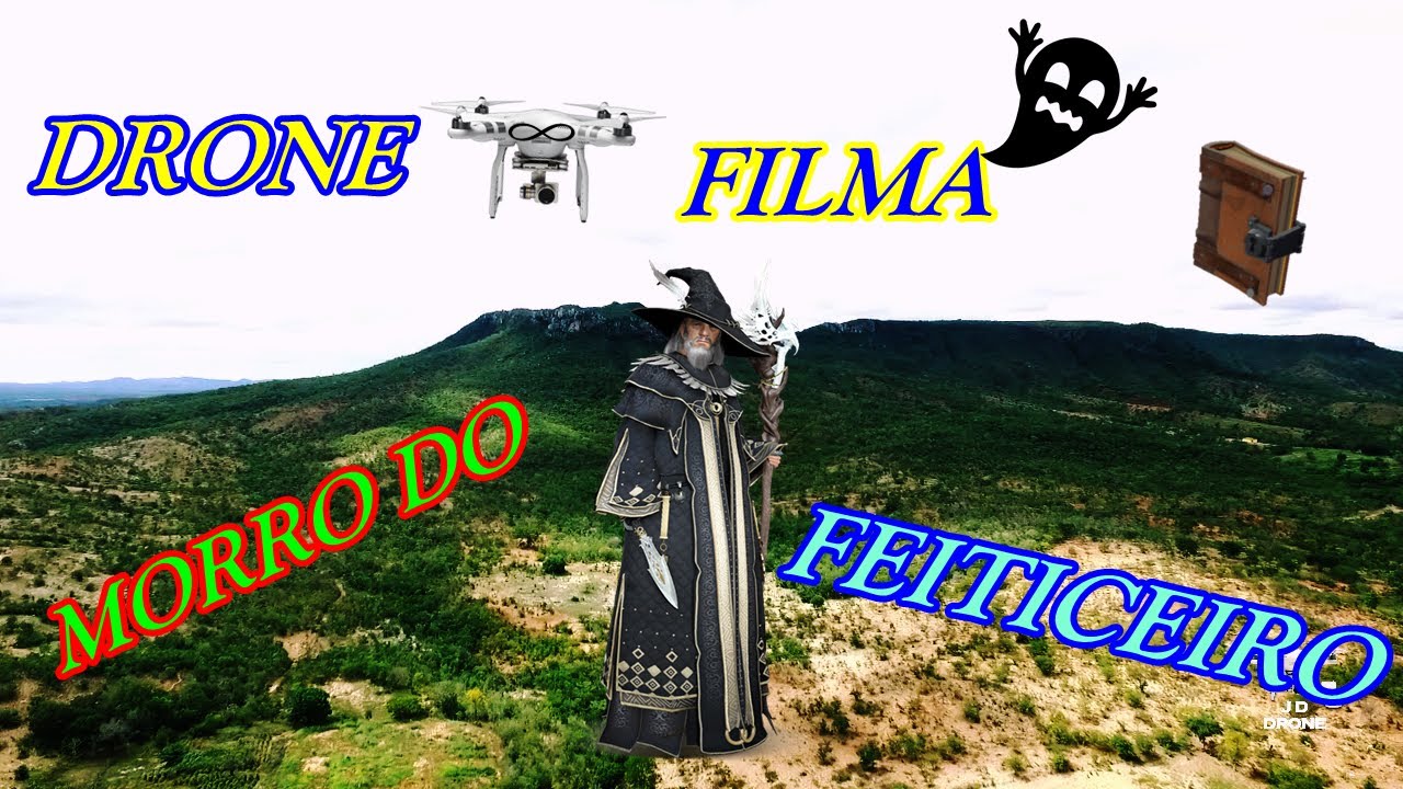 DRONE filma MORRO do FEITICEIRO em CATUNI - MG - YouTube